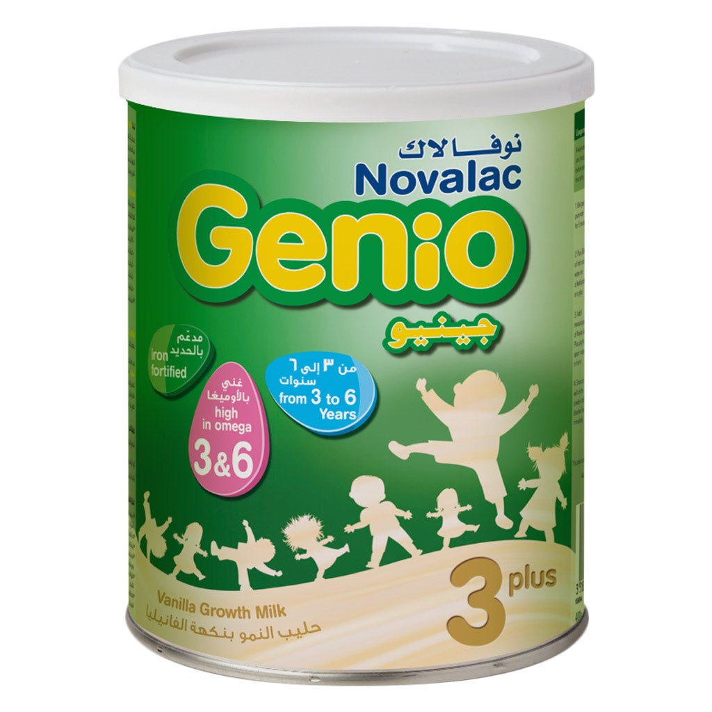 Novalac Genio Stage 3 Plus Growing Up Formula For 1 To 3 Years Toddler ...