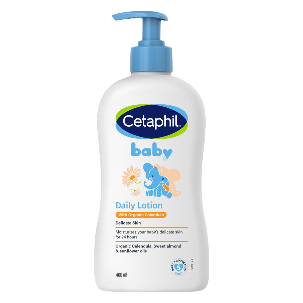 Cetaphil Baby Daily Lotion With Organic Calendula, Delicate Face & Body ...