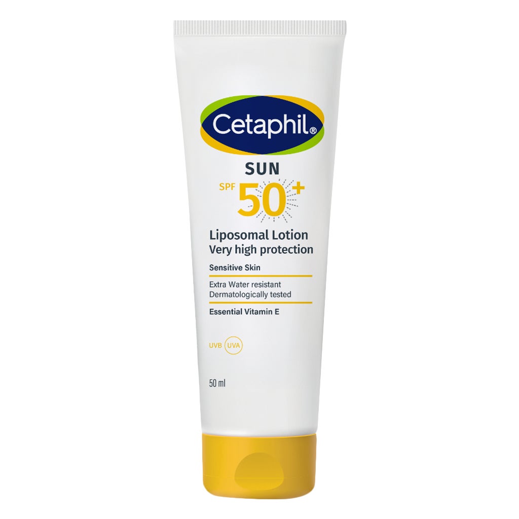 Cetaphil Sun Liposomal Lotion SPF 50+ Moisturizing Sunscreen For Face ...