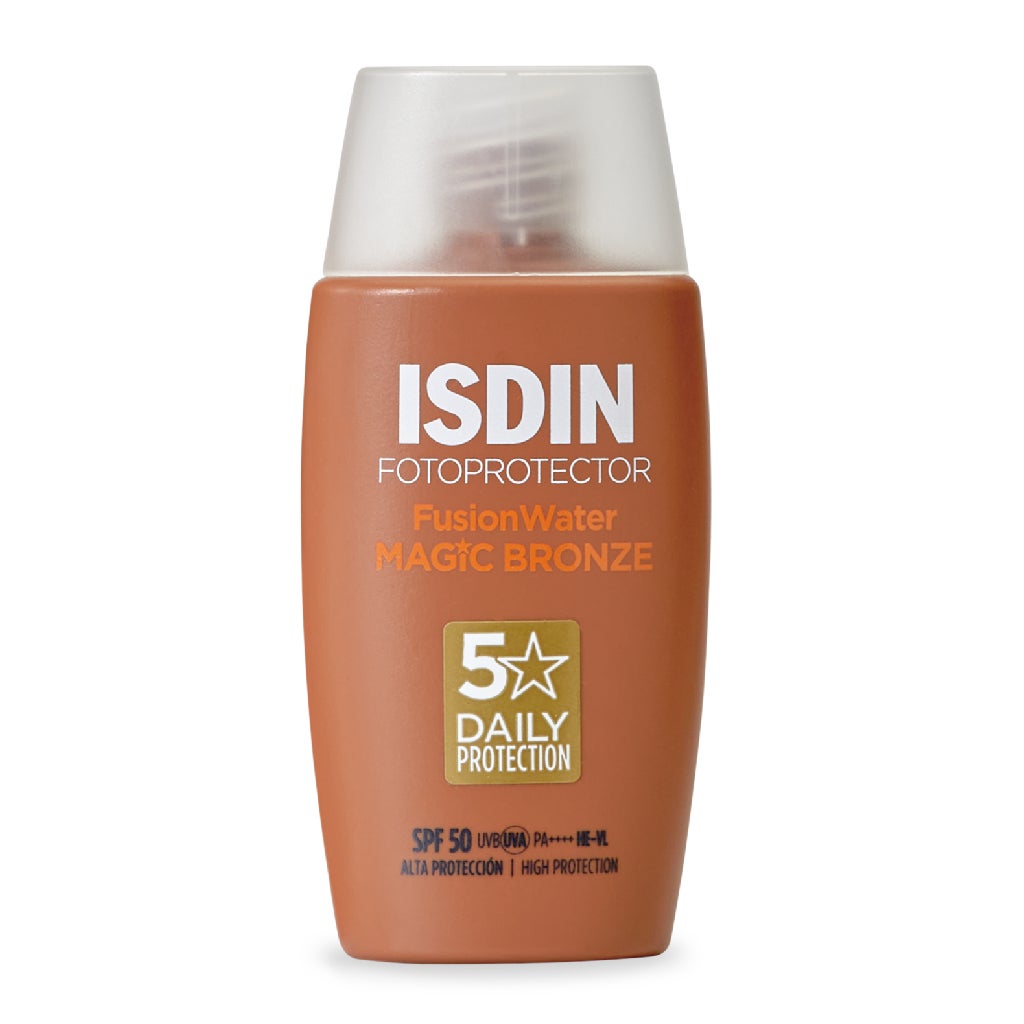 Isdin Fotoprotector SPF50 Fusion Water Magic Bronze Tinted 50ml - myAster