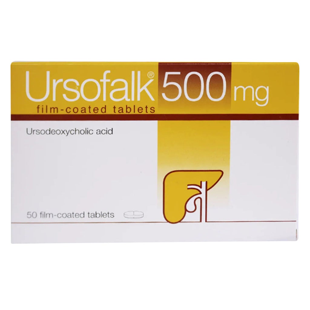 Ursofalk 500mg Tablets, Pack of 50's - myAster