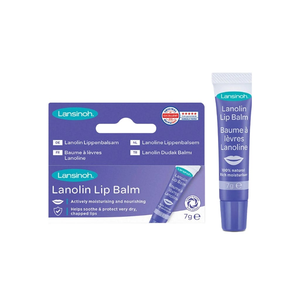 Lansinoh Lanolin Lip Balm 7g - myAster