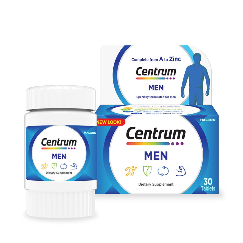 Centrum Men's Multivitamin Supplement Tablets, Pack of 30's - myAster