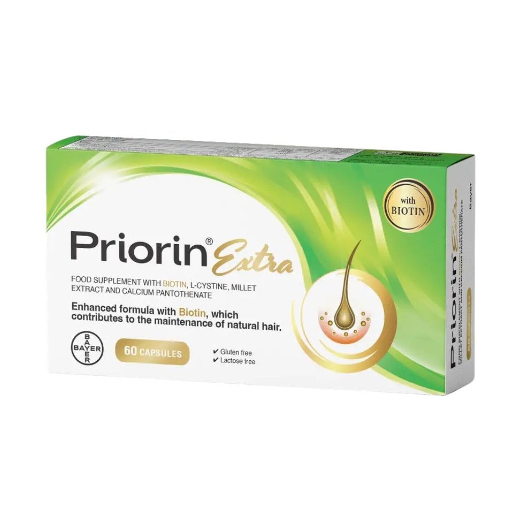 Priorin Extra Hair Supplement Capsules, Pack of 60's - myAster