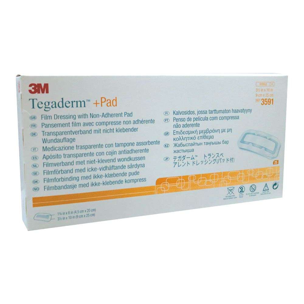 3M Tegaderm+ Pad 9 x 25cm, Pack of 25's - myAster