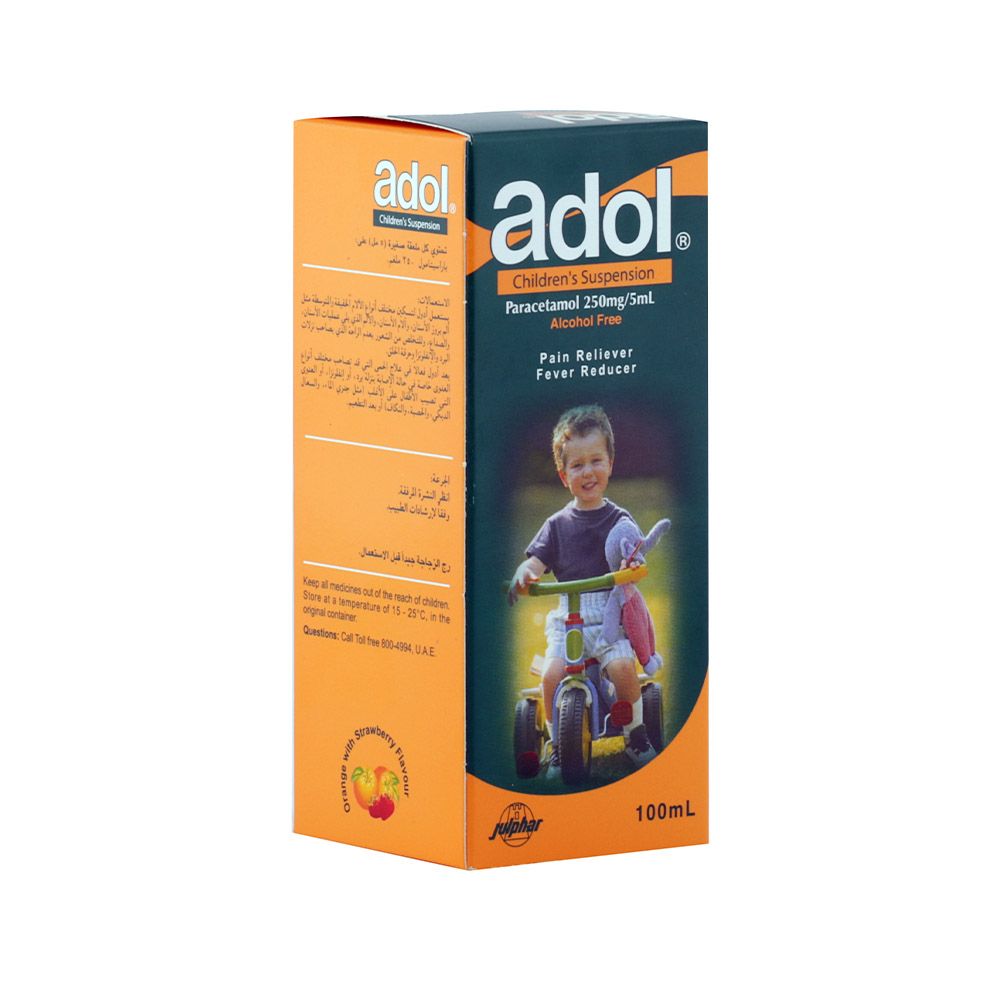 Buy Adol Children's Suspension 100ml Online | myAster