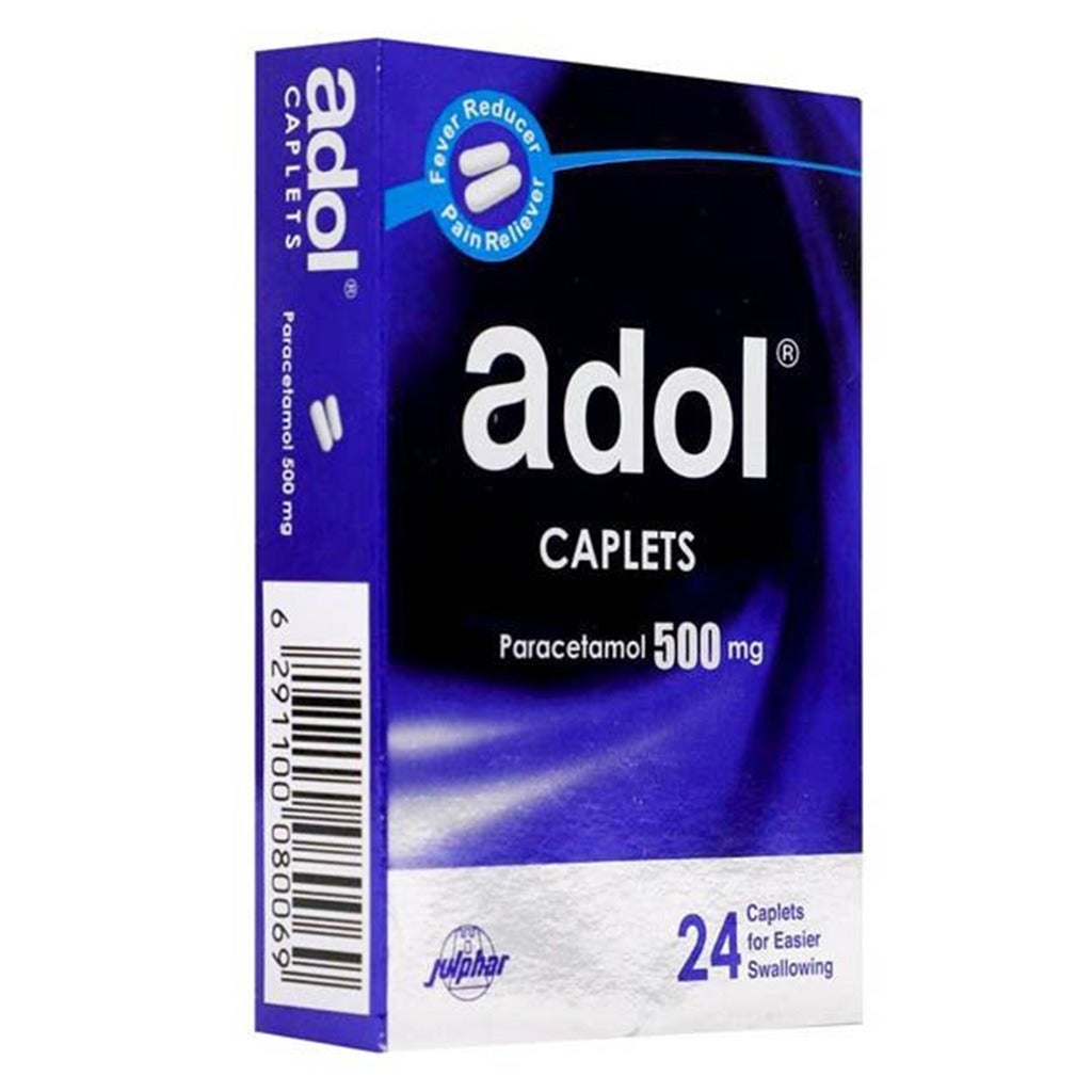 Adol 500mg Caplets, Pack of 24's - myAster