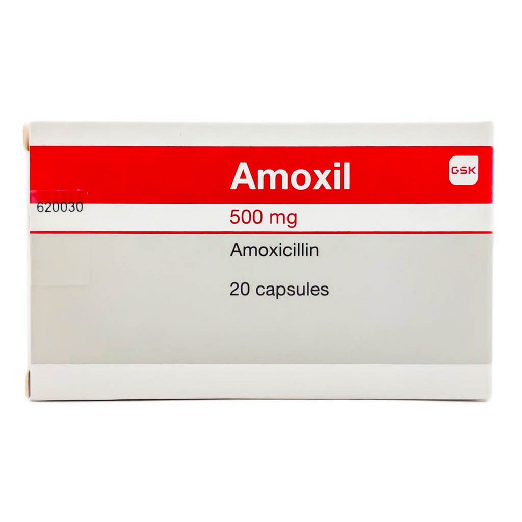 Buy Amoxil 500mg Capsules Pack of 20 | myAster
