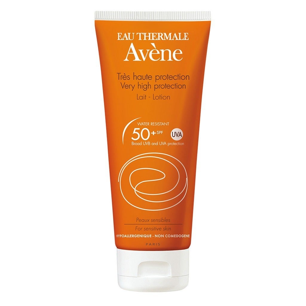 Avene SPF50+ Sunscreen Lotion For High Sun Protection 100ml - myAster
