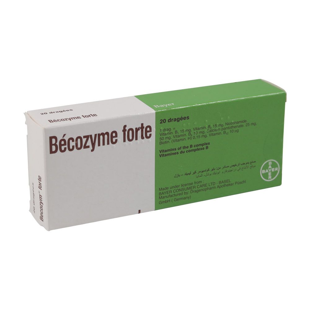 Becozyme Forte Tablets, Pack of 20's - myAster