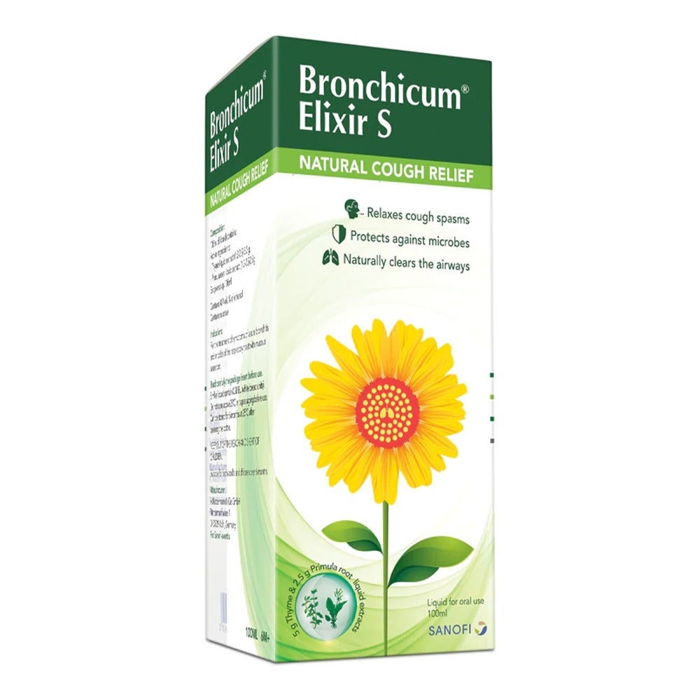 Bronchicum Elixir S syrup 100ml - myAster