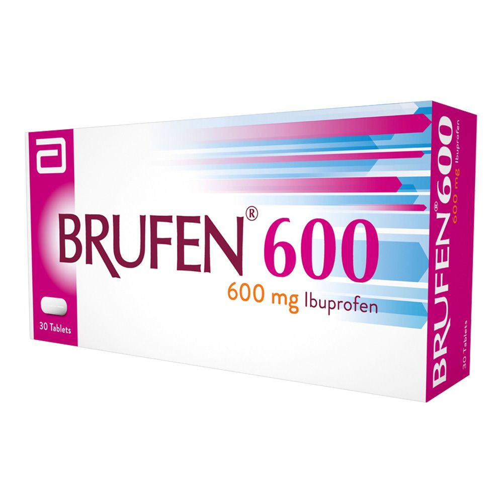 Brufen 600mg Tablets For Fever & Pain Relief, Pack of 30's - myAster