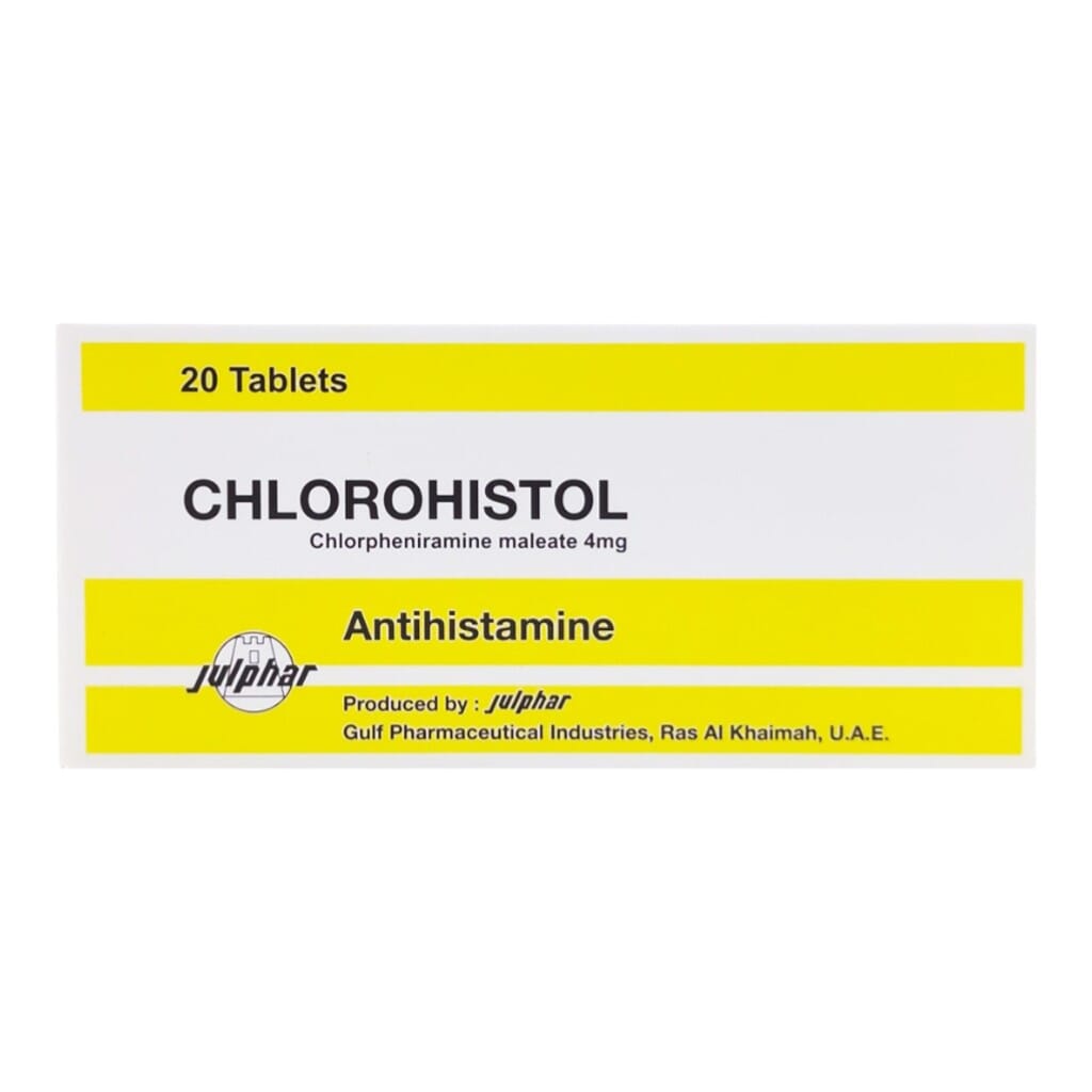 Chlorohistol 4mg Tablets, Pack of 20's - myAster