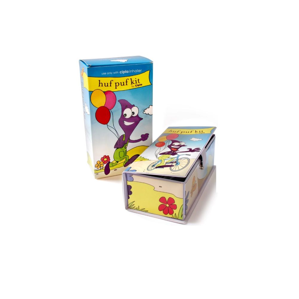 Cipla Huf Puf Kit Zerostat VT Spacer + Baby Mask - myAster