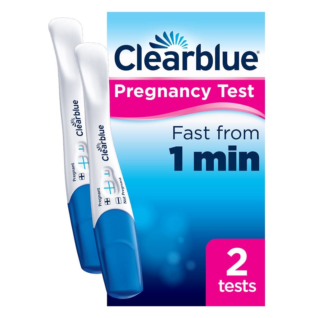 Clear Blue Plus Rapid Detection Pregnancy Test Kit - 2 Strips - myAster