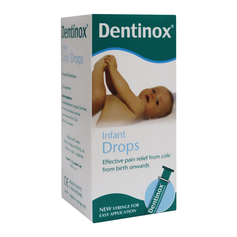 Dentinox Infant Colic Oral Drops With Activated Dimethicone 100ml - myAster