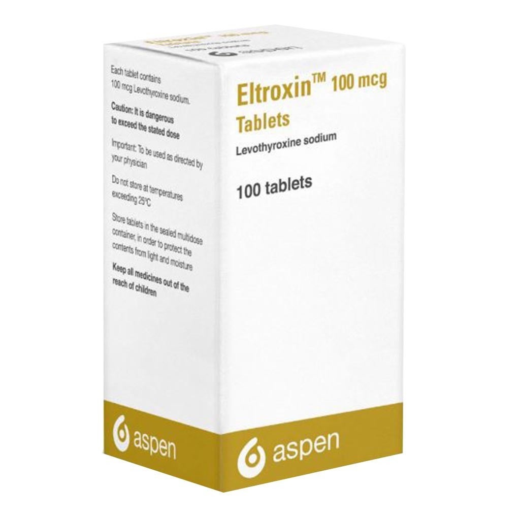 Eltroxin 100mcg Tablets 100's - Prescription Required | myAster UAE