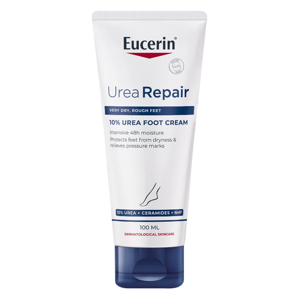 Eucerin Urea Repair 10% Urea Intensive Foot Repair Cream 100ml - myAster