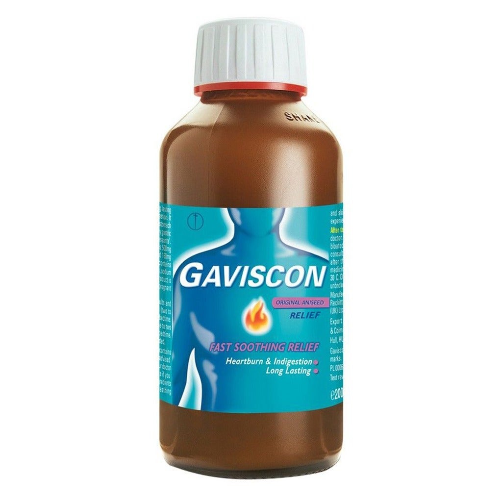 Gaviscon Liquid For Indigestion And Heartburn Aniseed Flavour 200ml ...