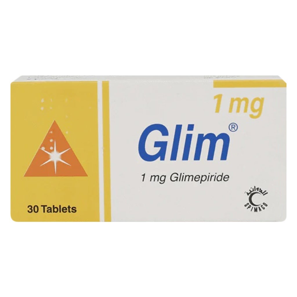 Glim 1mg Tablets, Pack of 30's - myAster