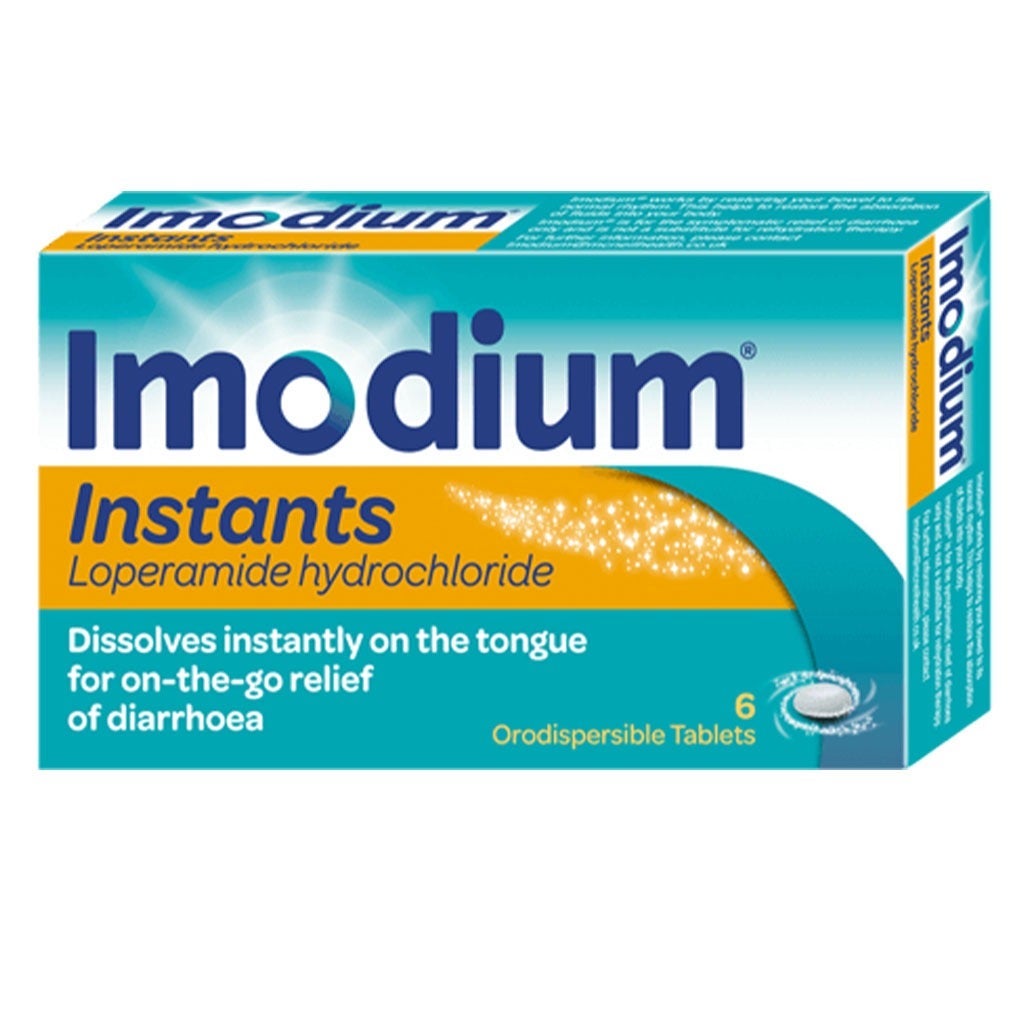 Imodium Instants 2mg Melt in Mouth Tablets For Diarrhea, Pack of 6's ...