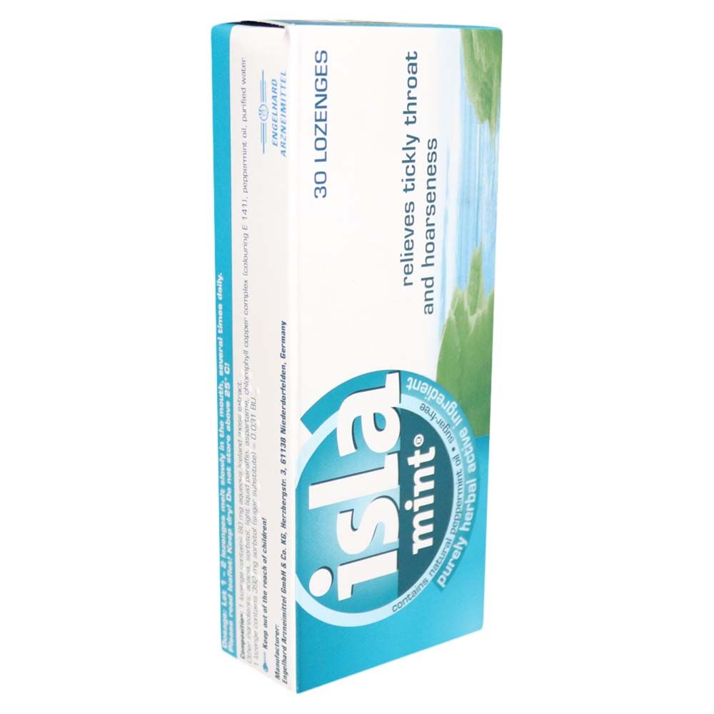 Isla Mint Lozenges, Pack of 30's - myAster
