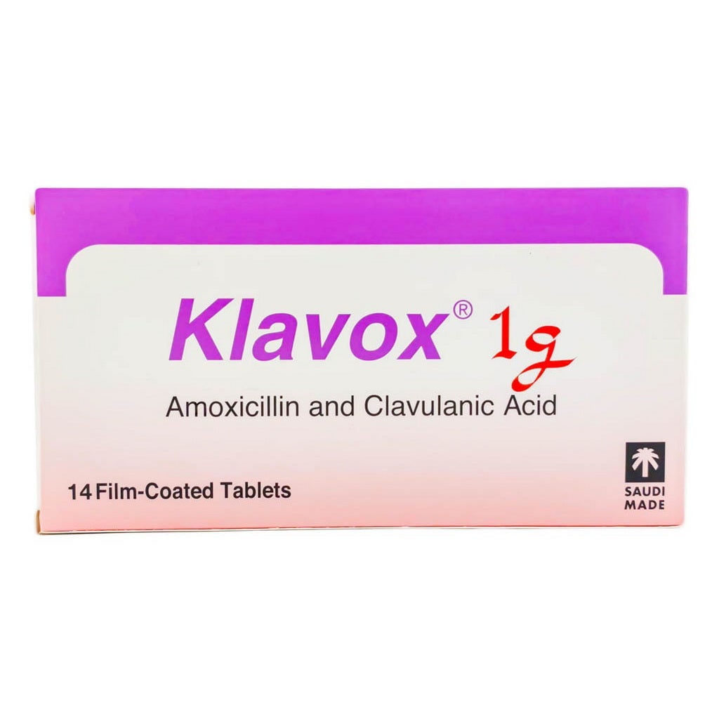 Klavox 1g Film Coated Tablets, Pack of 14’s - myAster