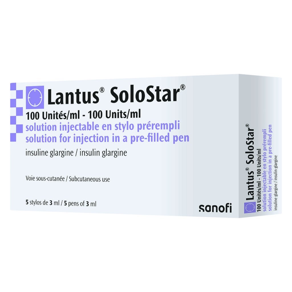 Lantus SoloStar Injection Pre-Filled Pen 3ml, Pack of 5's - myAster