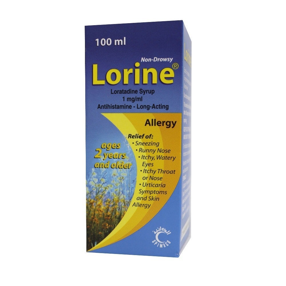 Lorine 5mg/5ml Syrup 100ml - myAster