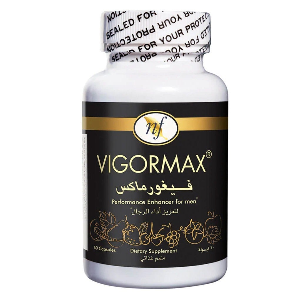 Natural Fervor Vigormax Performance Enhancer Capsules For Men, Pack of ...