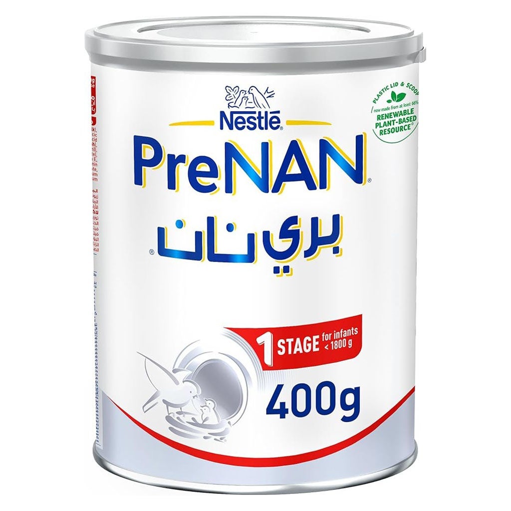 Nestle Pre NAN Stage 1 Premature Baby Milk Formula 400g - myAster