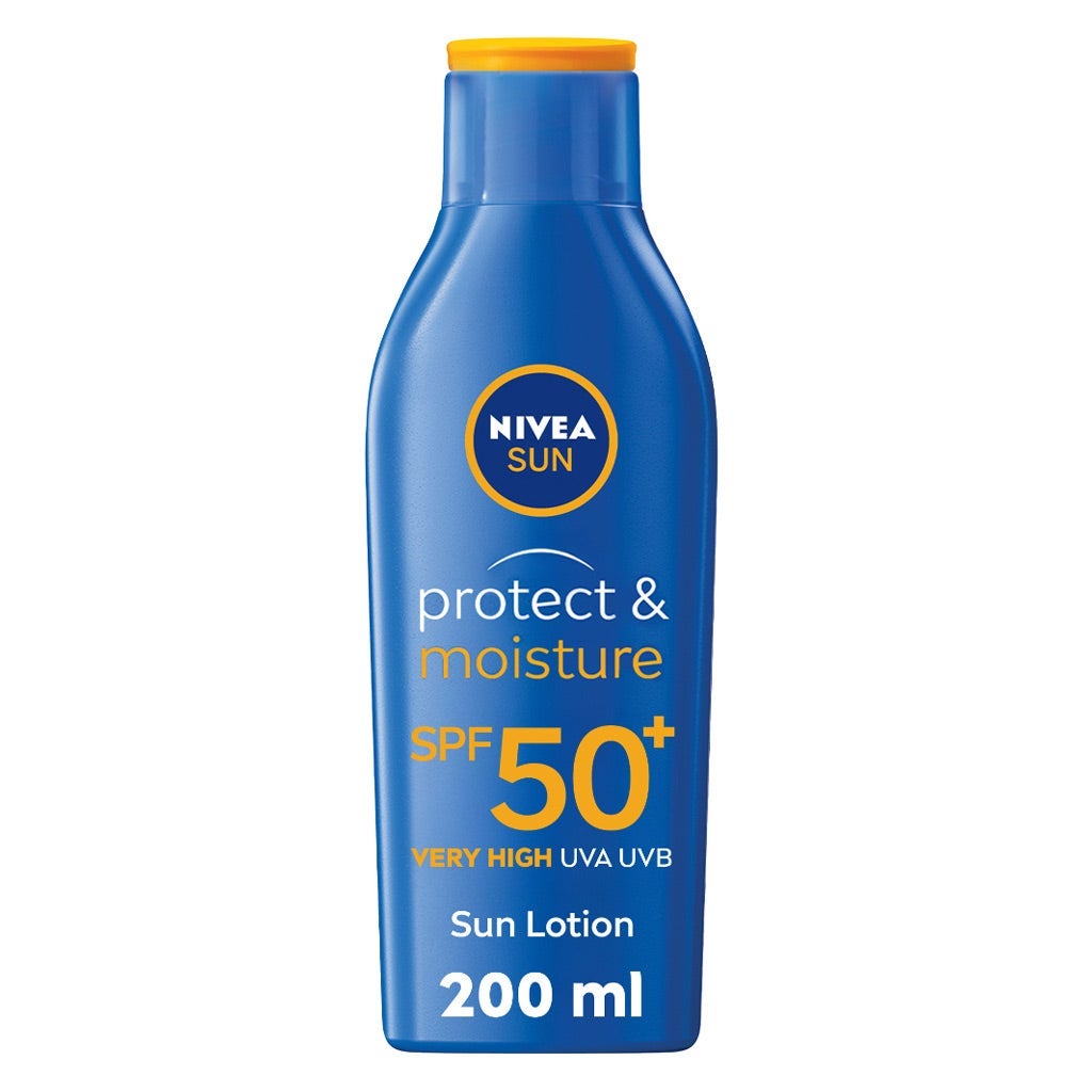 Nivea Sun Protect & Moisture SPF50+ Sunscreen Lotion 200ml - myAster