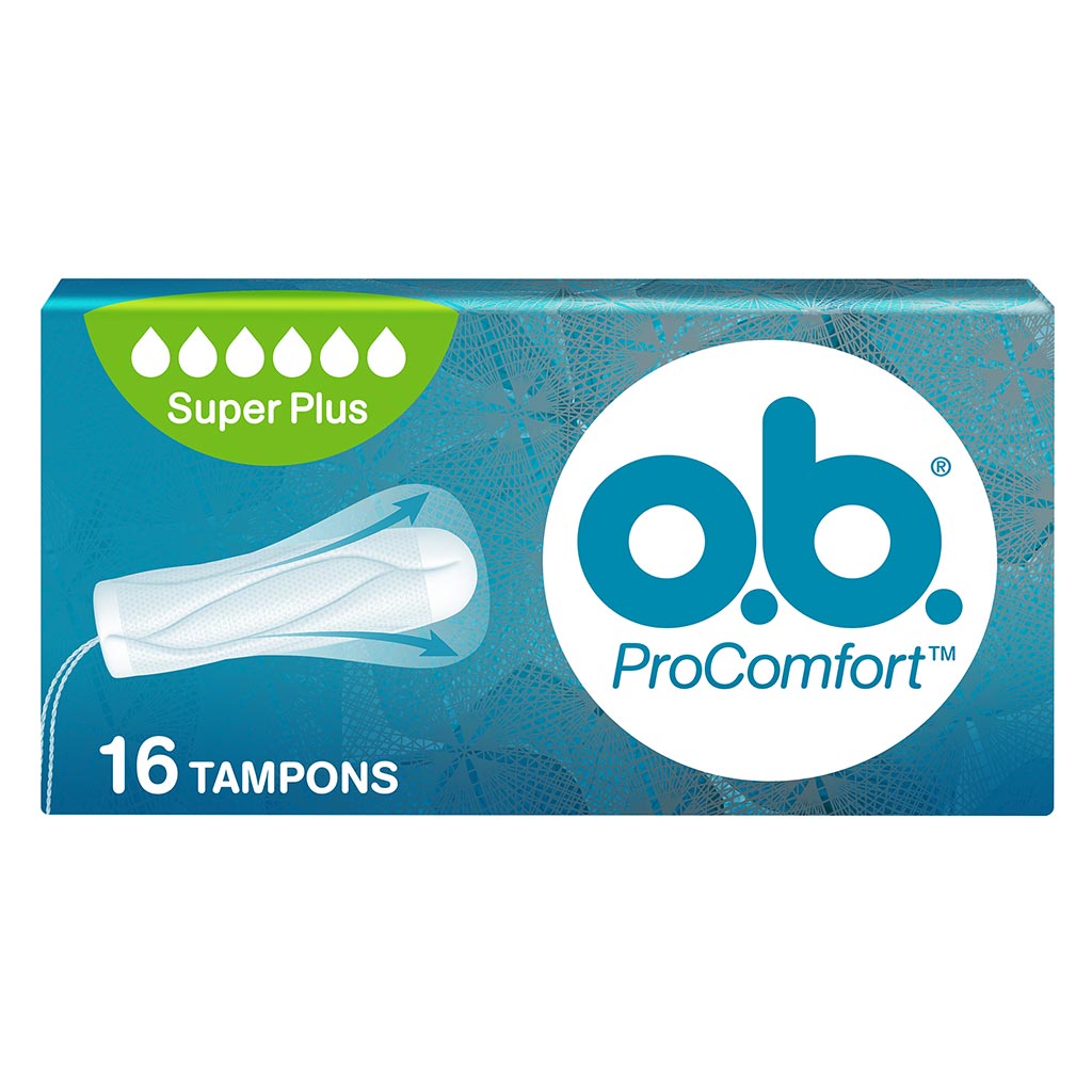 OB ProComfort Super Plus Tampons, Pack of 16's - myAster
