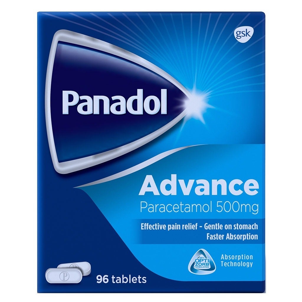 Panadol Advance Paracetamol 500mg Tablets For Fever And Pain Relief ...