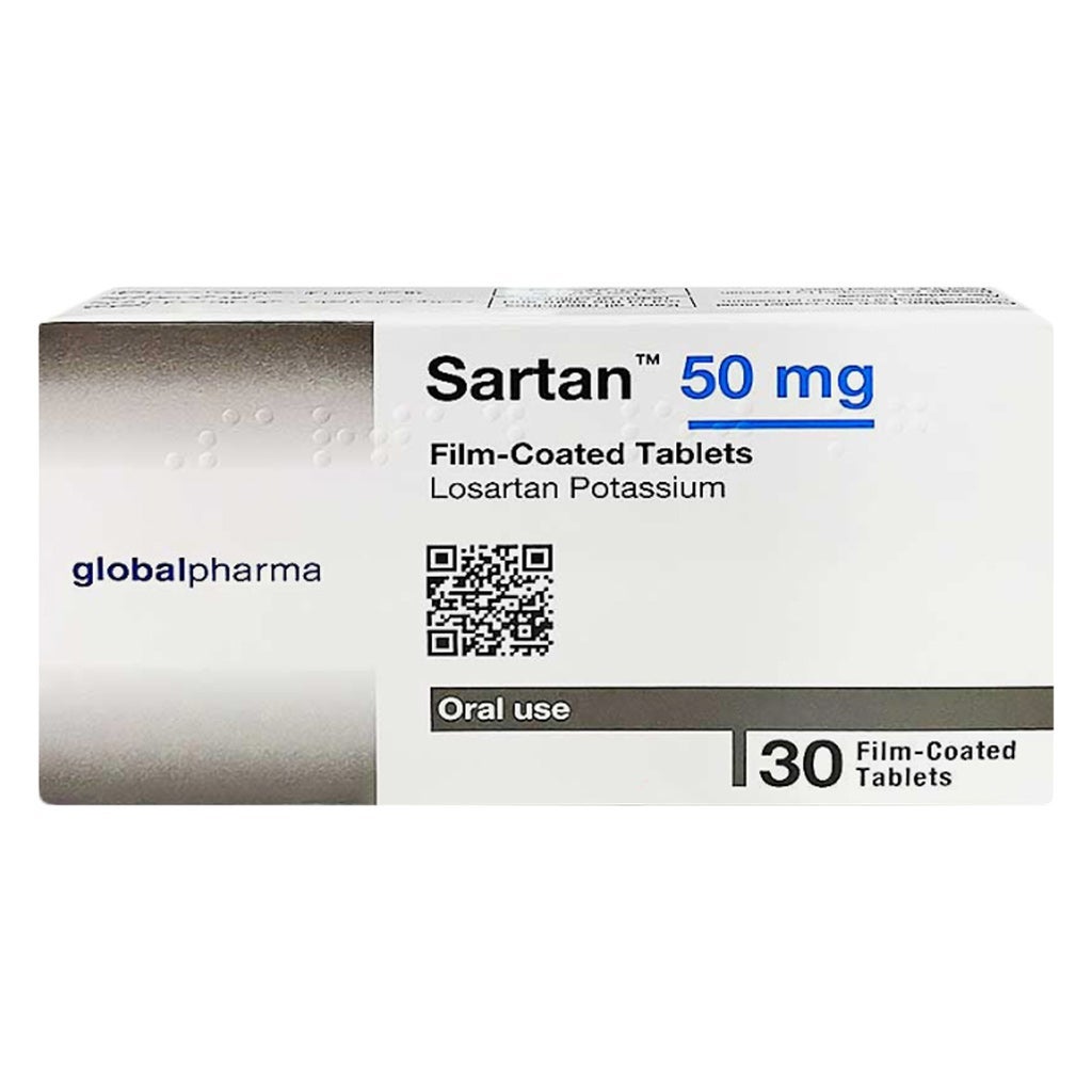 Sartan 50mg Tablets, Pack of 30's - myAster