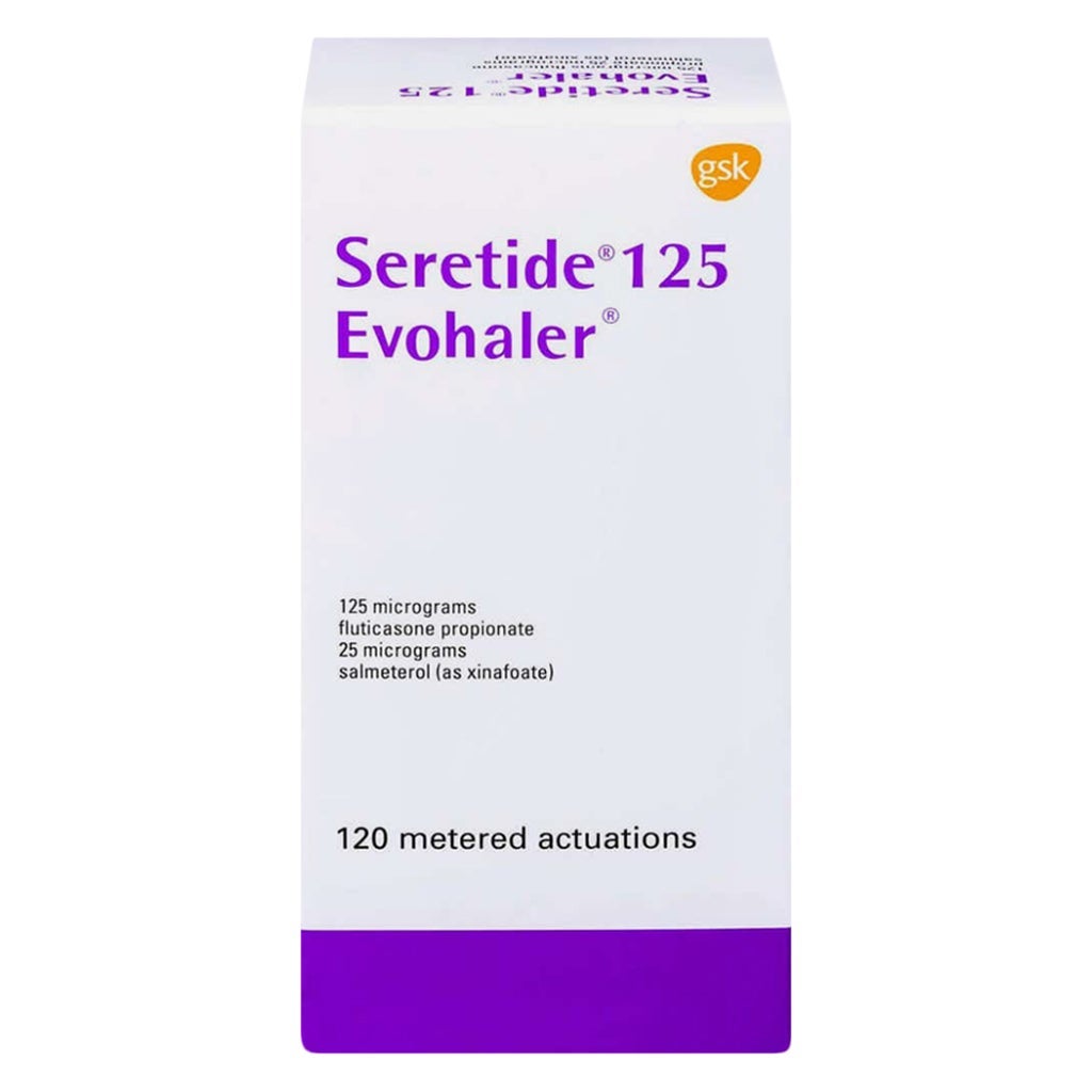 Seretide MDI 125mcg/25mcg Inhaler 120 Doses - myAster