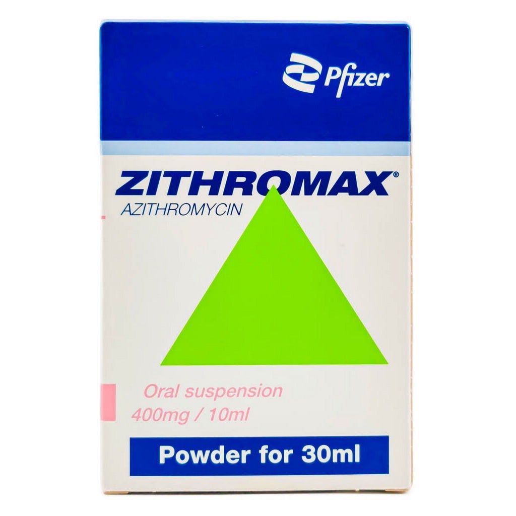 Zithromax 400mg/10ml Powder For Oral Suspension 30ml - myAster