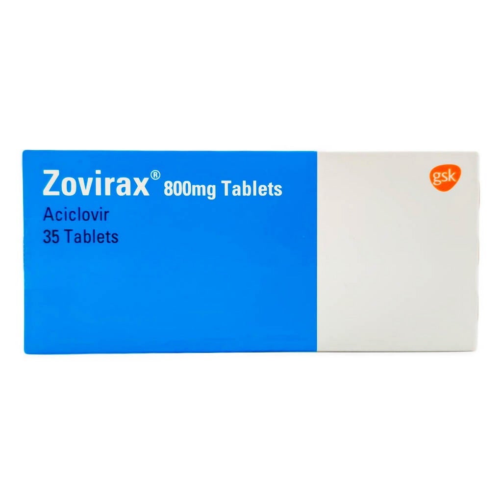 Zovirax 800mg Tablets, Pack of 35’s - myAster