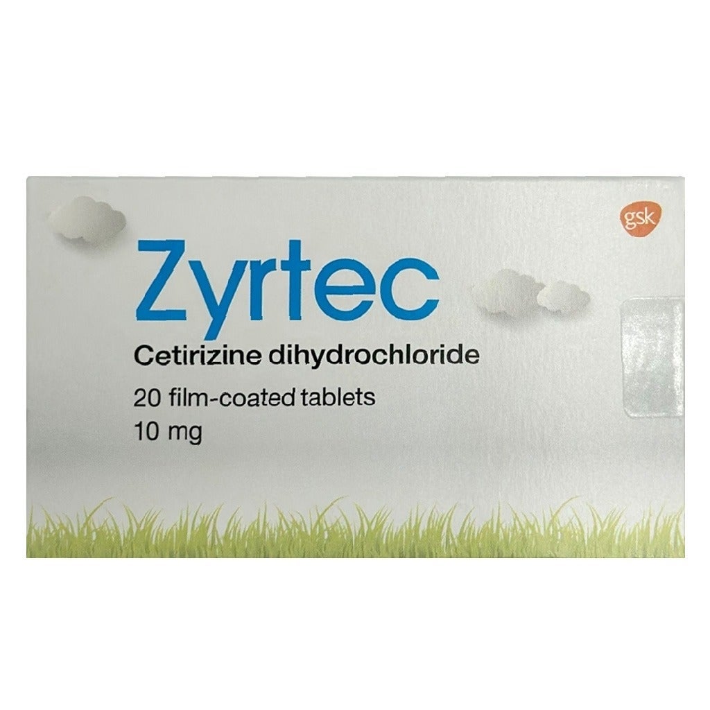 Buy Zyrtec 10mg Tablets 20 Pack Allergy Relief | myAster
