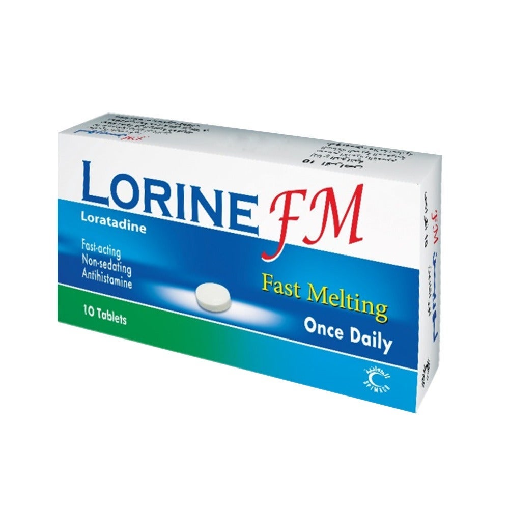 Lorine FM 10mg Tablets, Pack of 10's - myAster