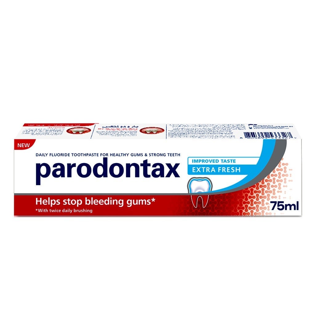 Parodontax Extra Fresh Toothpaste for Bleeding Gums 75ml - myAster