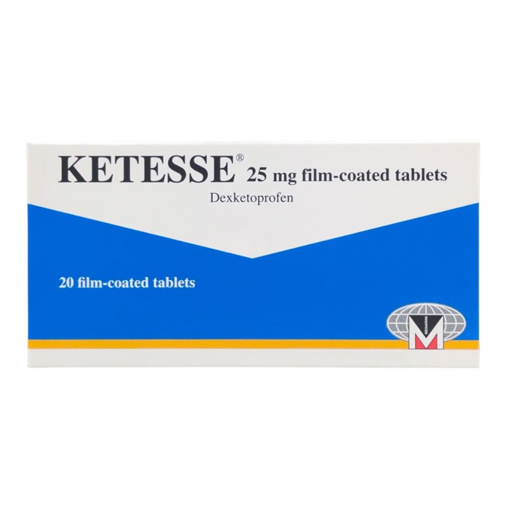 Ketesse 25mg Film Coated Tablets, Pack of 20's - myAster