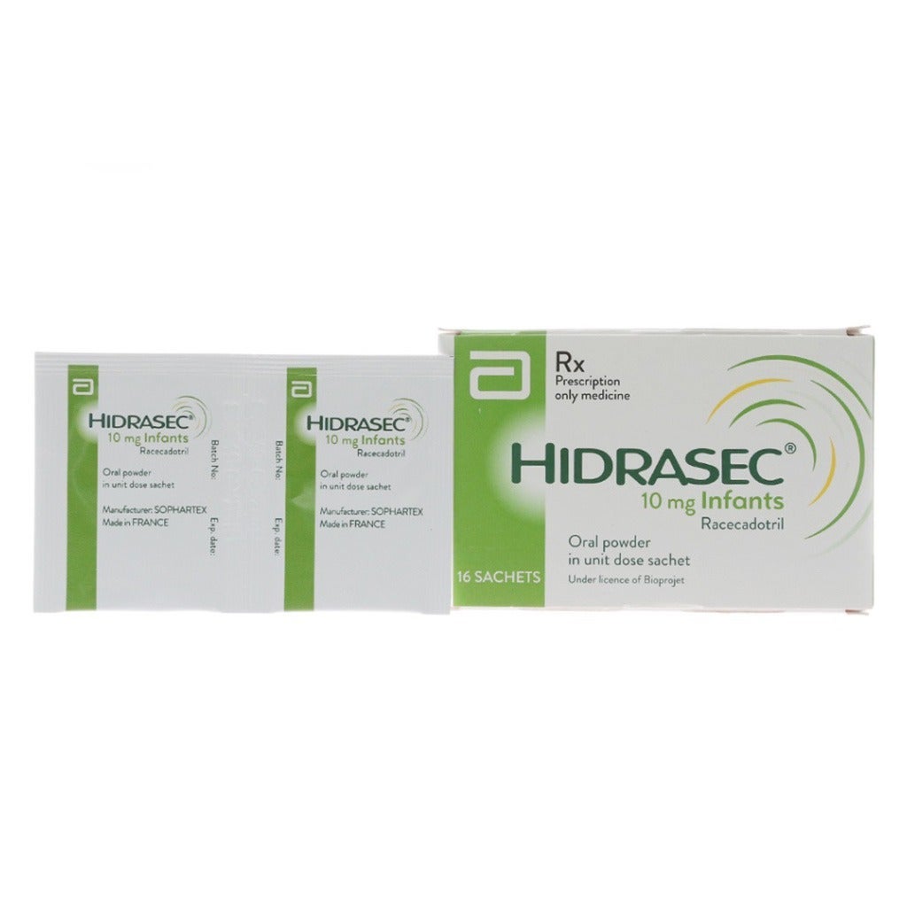 Hidrasec 10mg Infant Sachets For Acute Diarrhea, Pack of 16’s - myAster