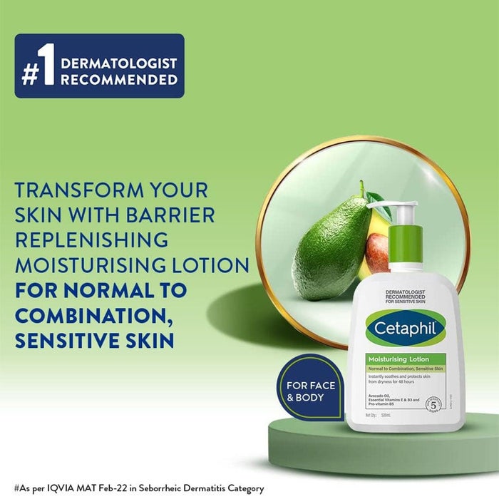 Cetaphil Moisturizing Lotion for Sensitive Skin 500ml | myAster UAE