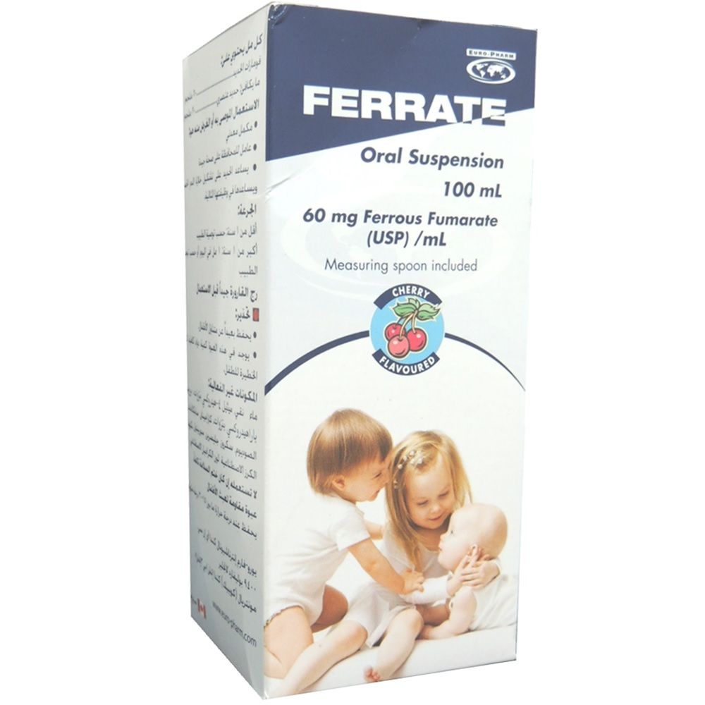 Ferrate 60mg/ml Oral Suspension 100ml - myAster