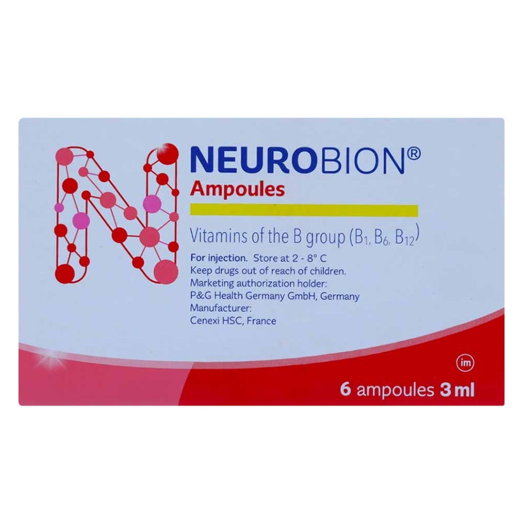 Buy Neurobion Injection Ampoules 3ml Pack of 6 | myAster