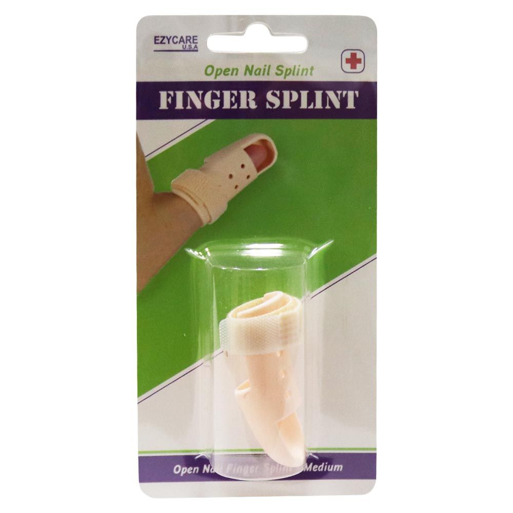 Ezycare Open Nail Finger Splint M 17493 - myAster