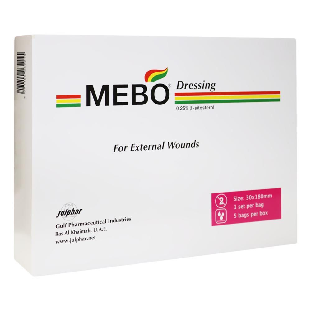 Mebo Wound Dressing 30 mm x 180 mm, Pack of 5's - myAster