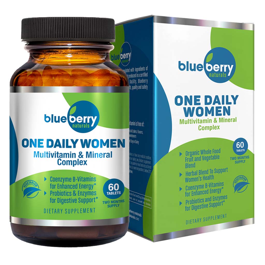 Blueberry Naturals One Daily Women Tablets, Pack of 60's - myAster