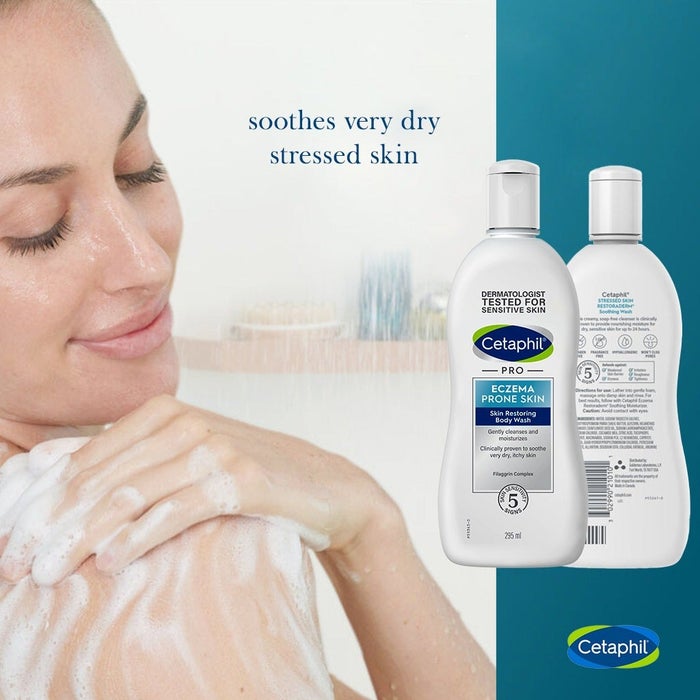 Cetaphil PRO Eczema Prone Skin Restoring Body Wash 295ml - myAster